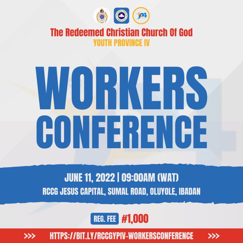 Buy RCCG Youth Province 4 Workers Conference by RCCG Youth Province 4 ...