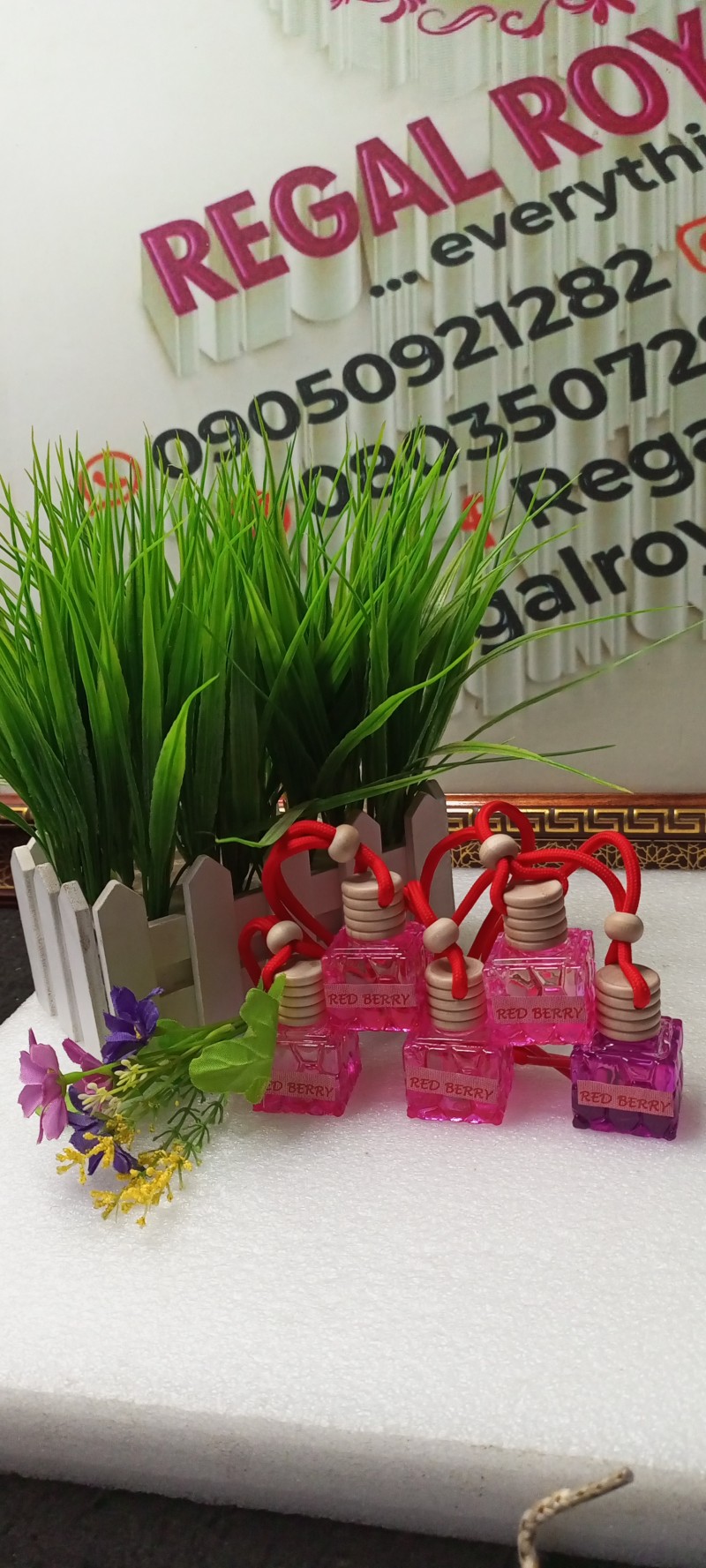 Buy Car diffuser (Red Berry Fragrance) by Regal Royal Store on Selar