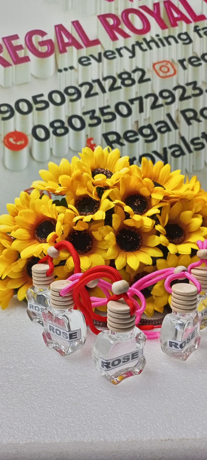 Buy Car Diffuser (Rose Fragrance) by Regal Royal Store on Selar