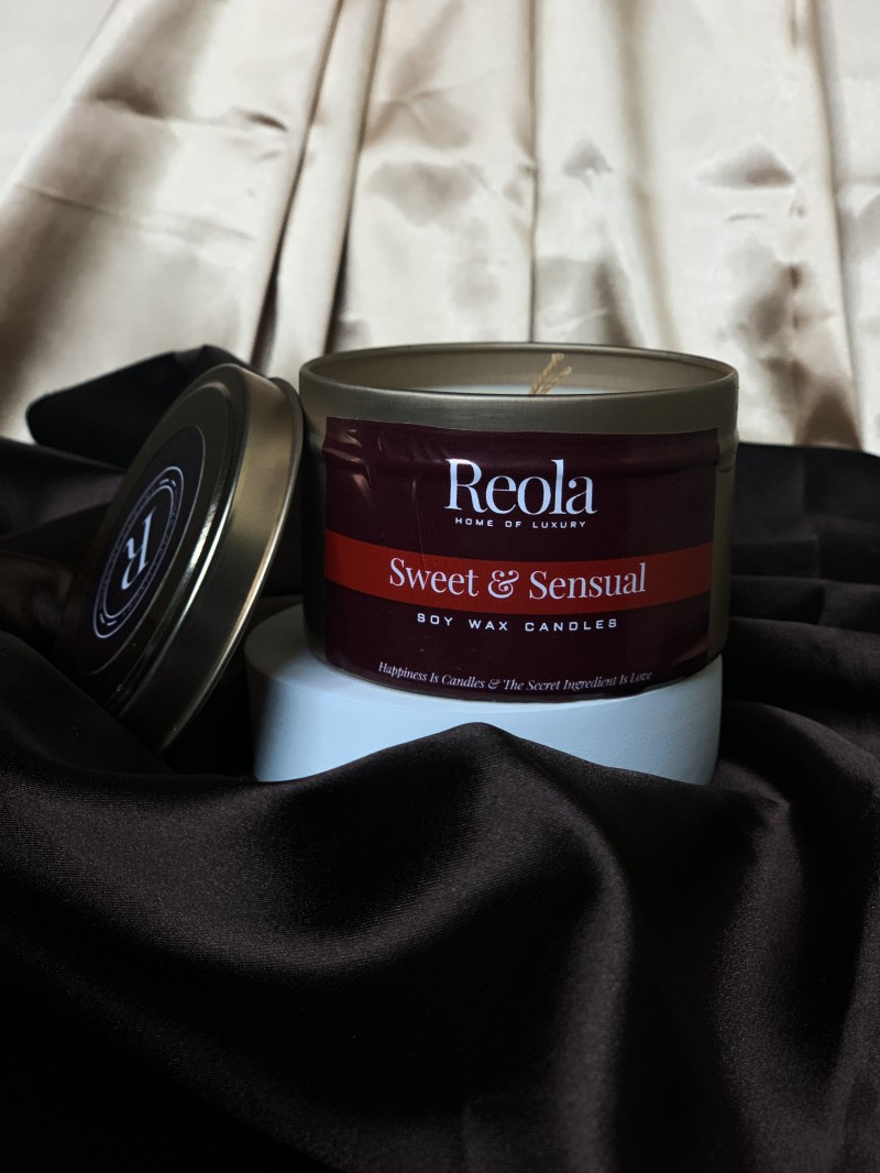 Buy 200ml soy wax scented candle sweet and sensual by Oluwadamilola ...