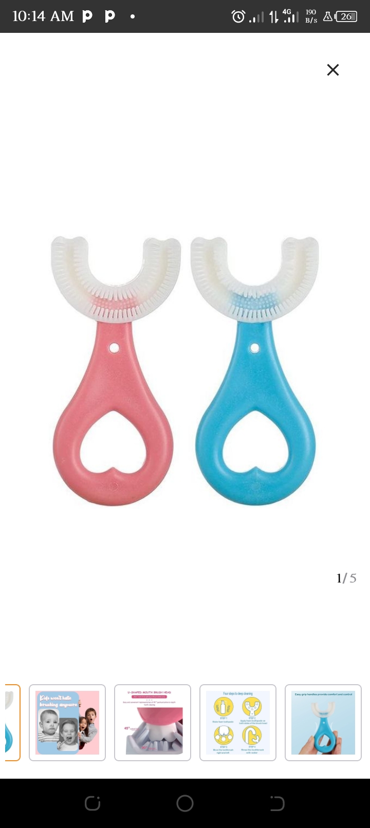 Buy Silicon toothbrush by Sheidu Raliat Ozavize on Selar