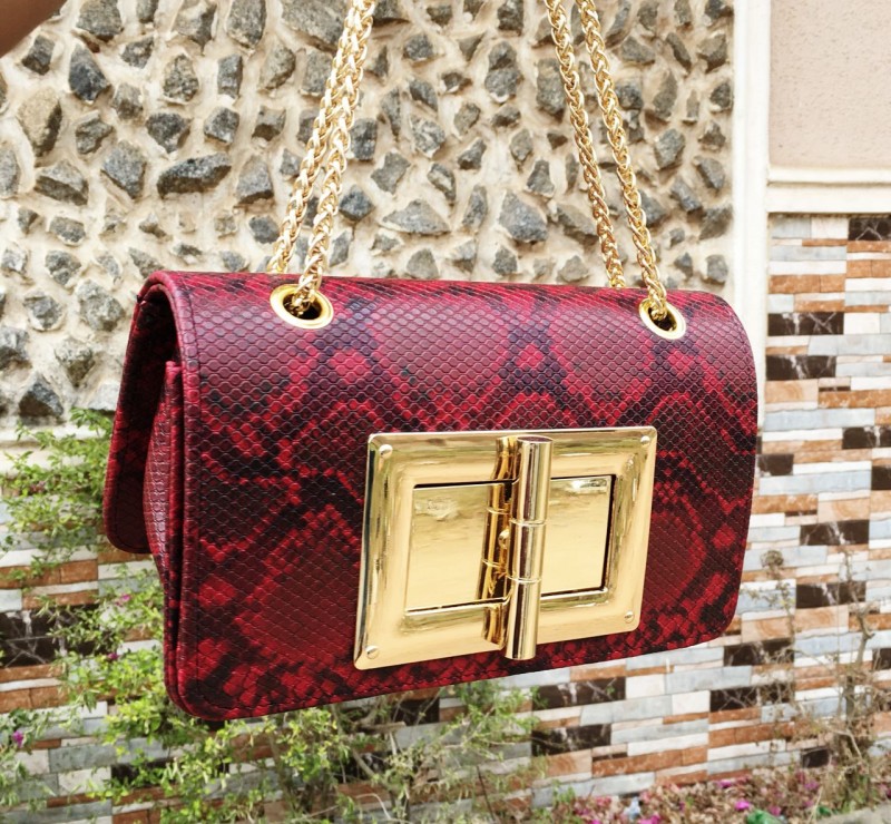 Buy Ruby statement handbag by Rhodamine Bags on Selar