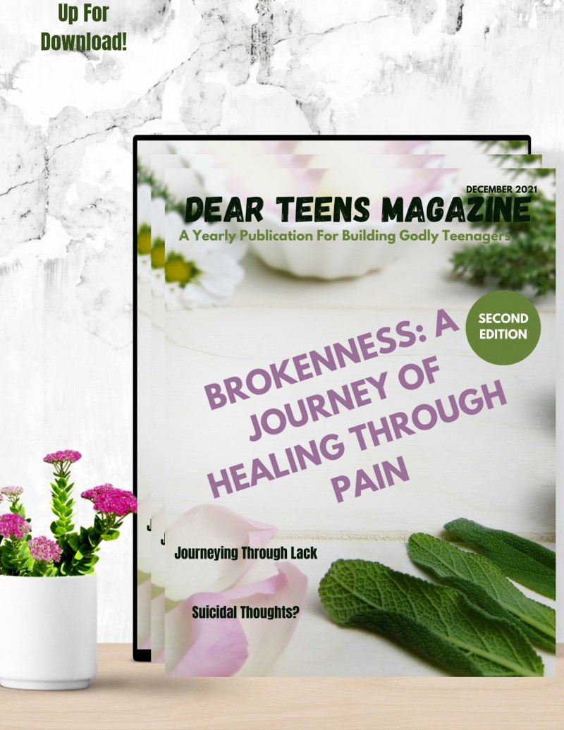 Get Dear Teens Magazine Vol. 2 by Righteousness Aremu on Selar