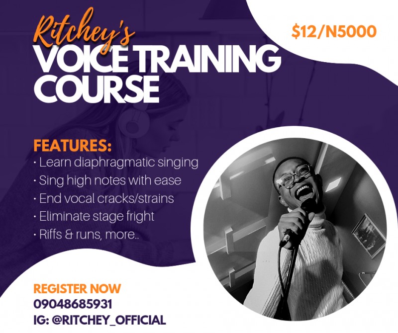 Buy Ritchey's Vocal Course by Olaniran samuel on Selar