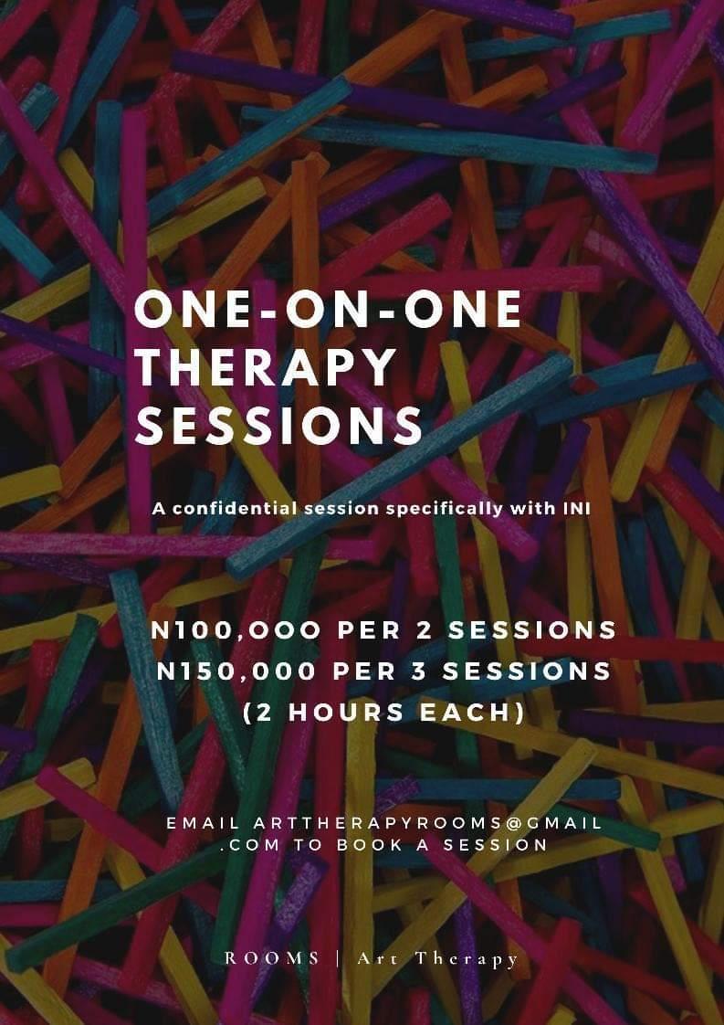 Buy 3 Individual Sessions With Ini by Rooms Art Therapy on Selar