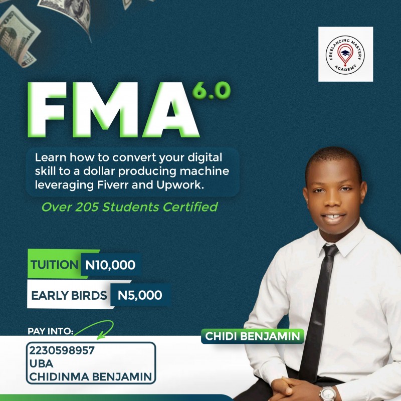 Buy Upwork & Fiverr Course by Chidi Benjamin on Selar