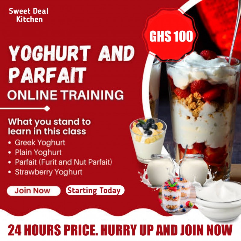 Buy Yoghurt and parfait business master class by Sweet Deal Kitchen on ...