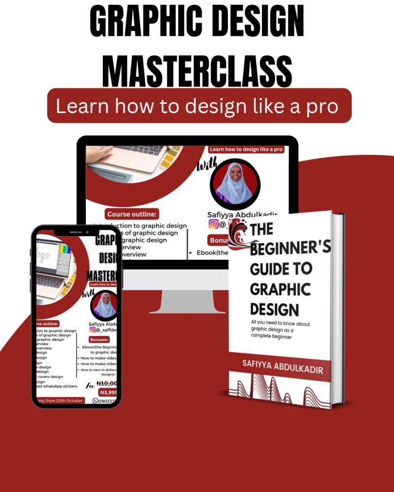 Buy Graphic Design Masterclass by Safiyya Abdulkadir on Selar