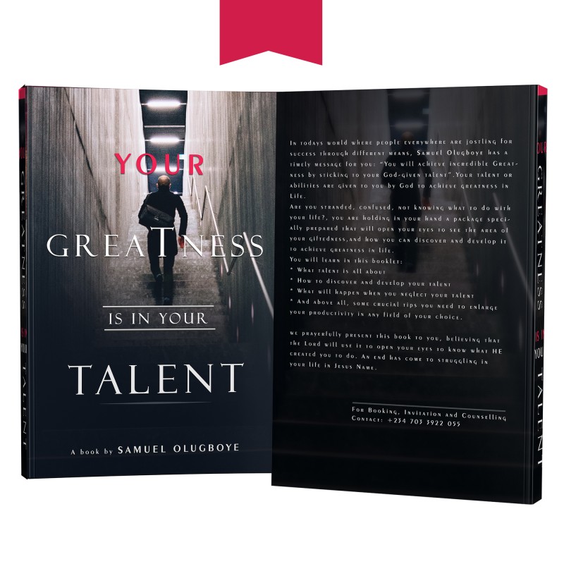 Buy YOUR GREATNESS IS IN YOUR TALENT by Samuel OLUGBOYE on Selar