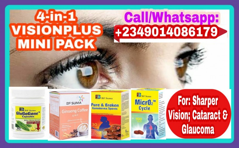 Buy VISIONPLUS FOR CATARACT, GLAUCOMA & SHARPER VISION by BF SUMA ...