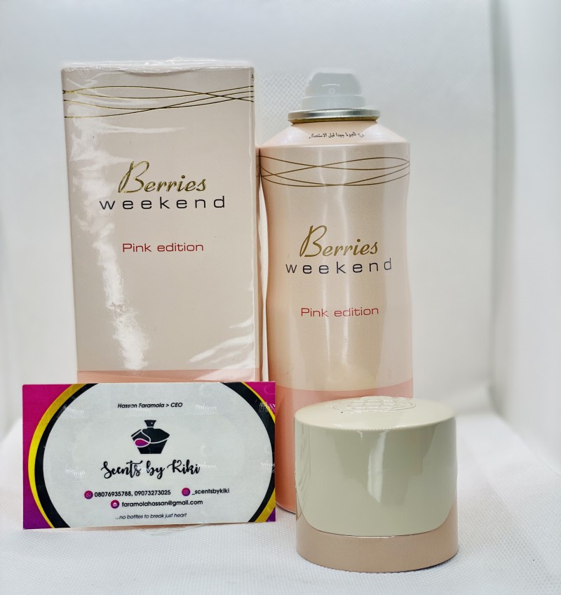 Buy BERRIES WEEKEND (Combo) by Scentby kiki on Selar