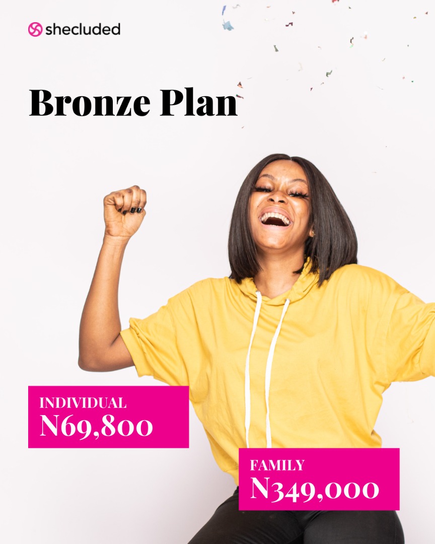 Buy Bronze Health Insurance Plan by Shecluded on Selar