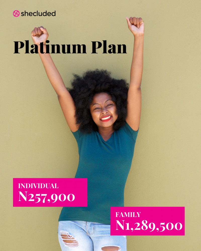 Buy Platinum Health Insurance Plan by Shecluded on Selar