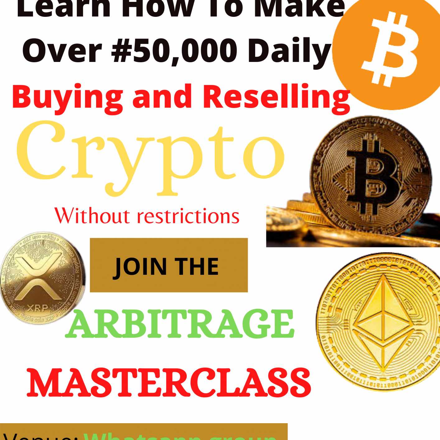 Buy Crypto Arbitrage training by Smart secure on Selar