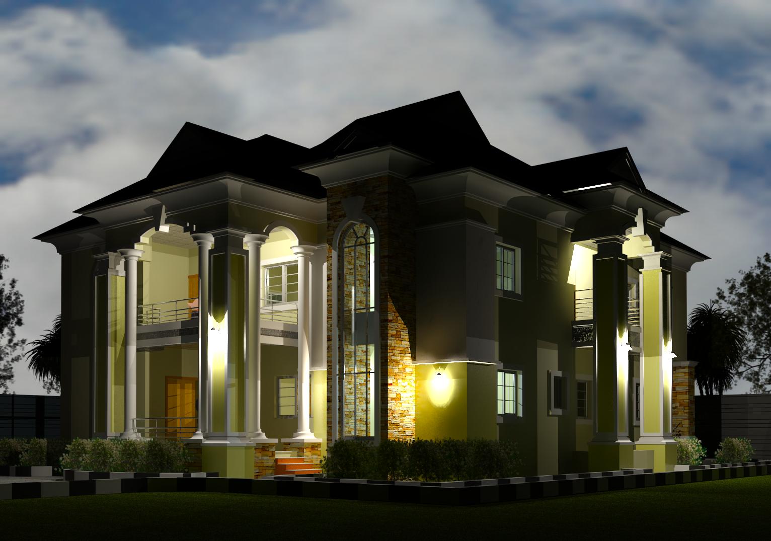 Buy A Complete Duplex Design of Three Bedroom Flat Both Architectural ...
