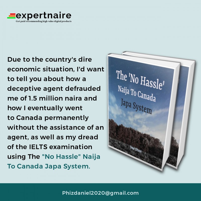 Buy The "No Hassel" Naija To Canada Japa system by Jacob daniel on Selar