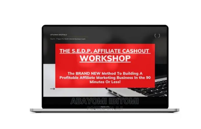 Buy The SEDP Affiliate Cash out workshop by Nweke Stephen on Selar