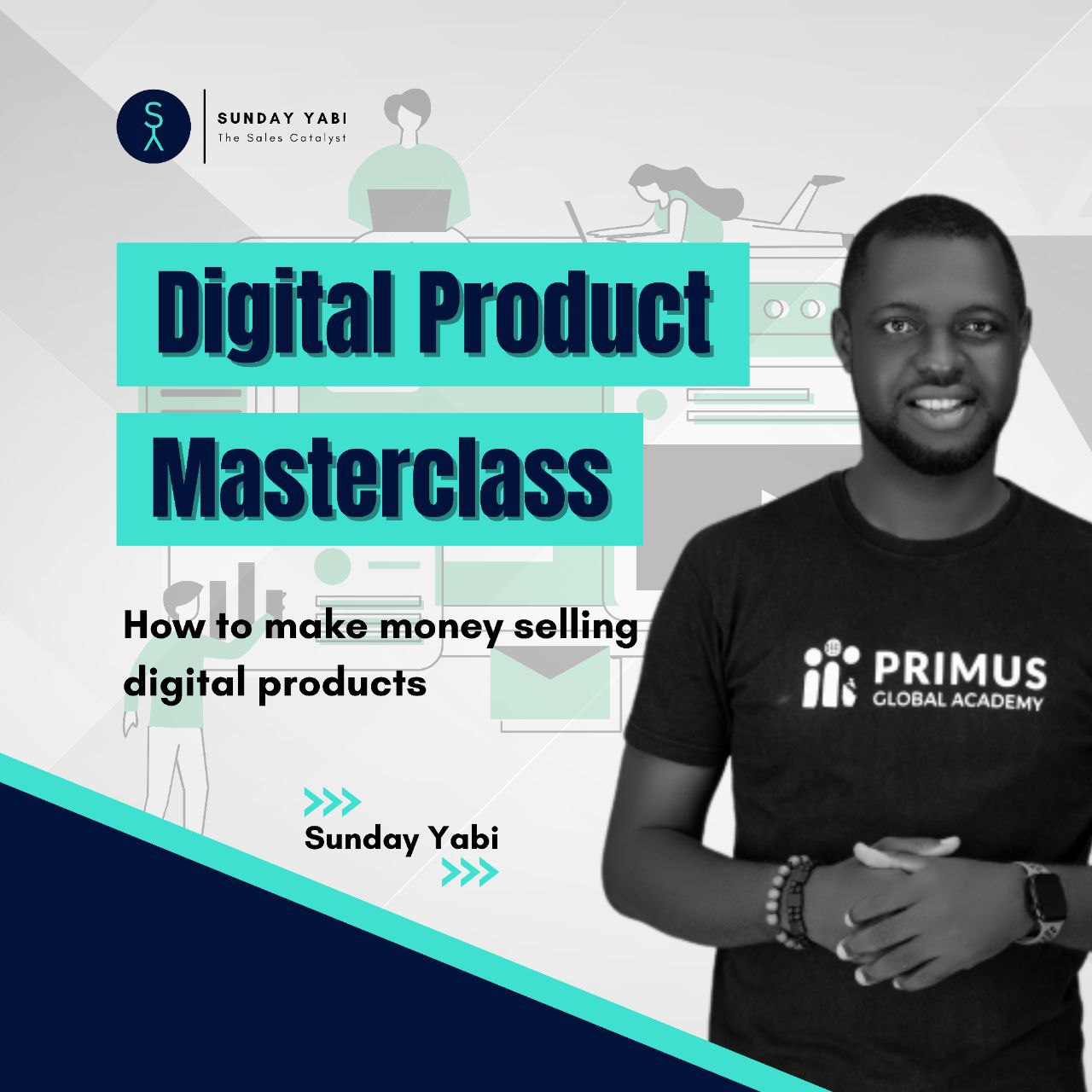 Buy DIGITAL PRODUCT MASTERCLASS by Sunday Yabi on Selar