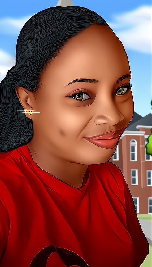 Buy Smudge painting by Christy Philips on Selar