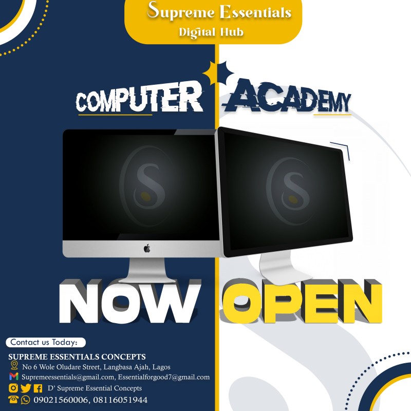 Buy Computer and Graphics Design Masterclasses by Supreme Essentials on Selar