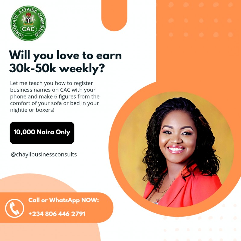 Buy CAC Business Name Registration Coaching by Temitope Bamidele on Selar