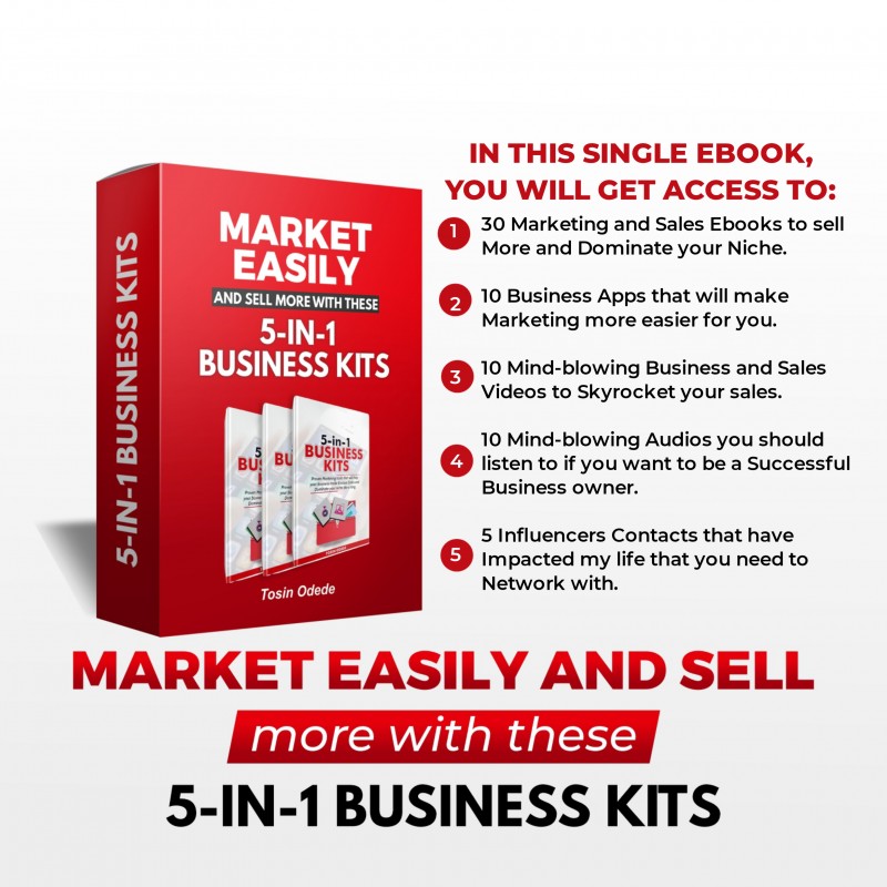 Buy 5 In 1 Business Kits by Tosin Odede on Selar