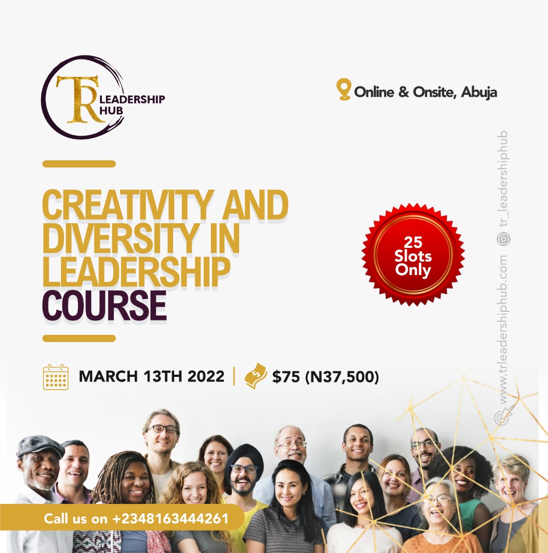 Buy Creativity and Diversity Course by TRLEADERSHIP HUB on Selar