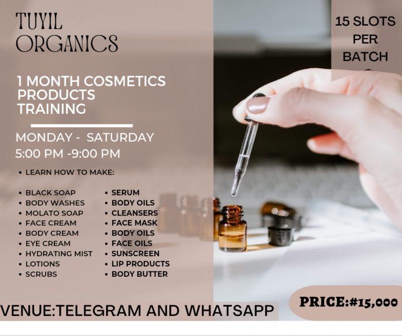 Buy COSMETICS TRAINING by Oloruntuyi marvellous on Selar