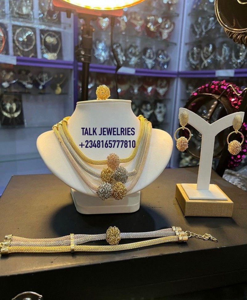 Buy Beautiful Jewelry Set by Talk Jewelries on Selar
