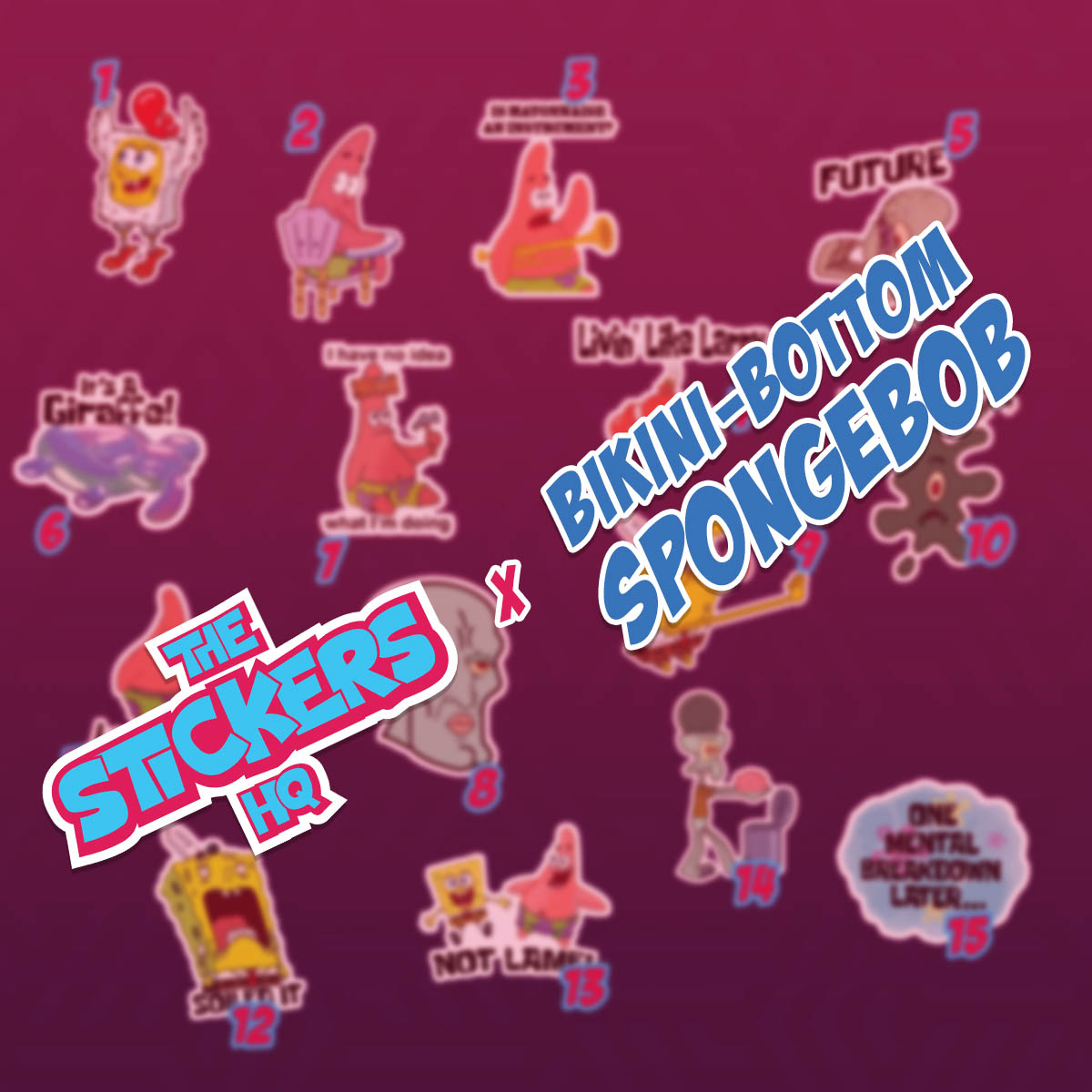 Buy Spongebob by The Stickers Hq on Selar
