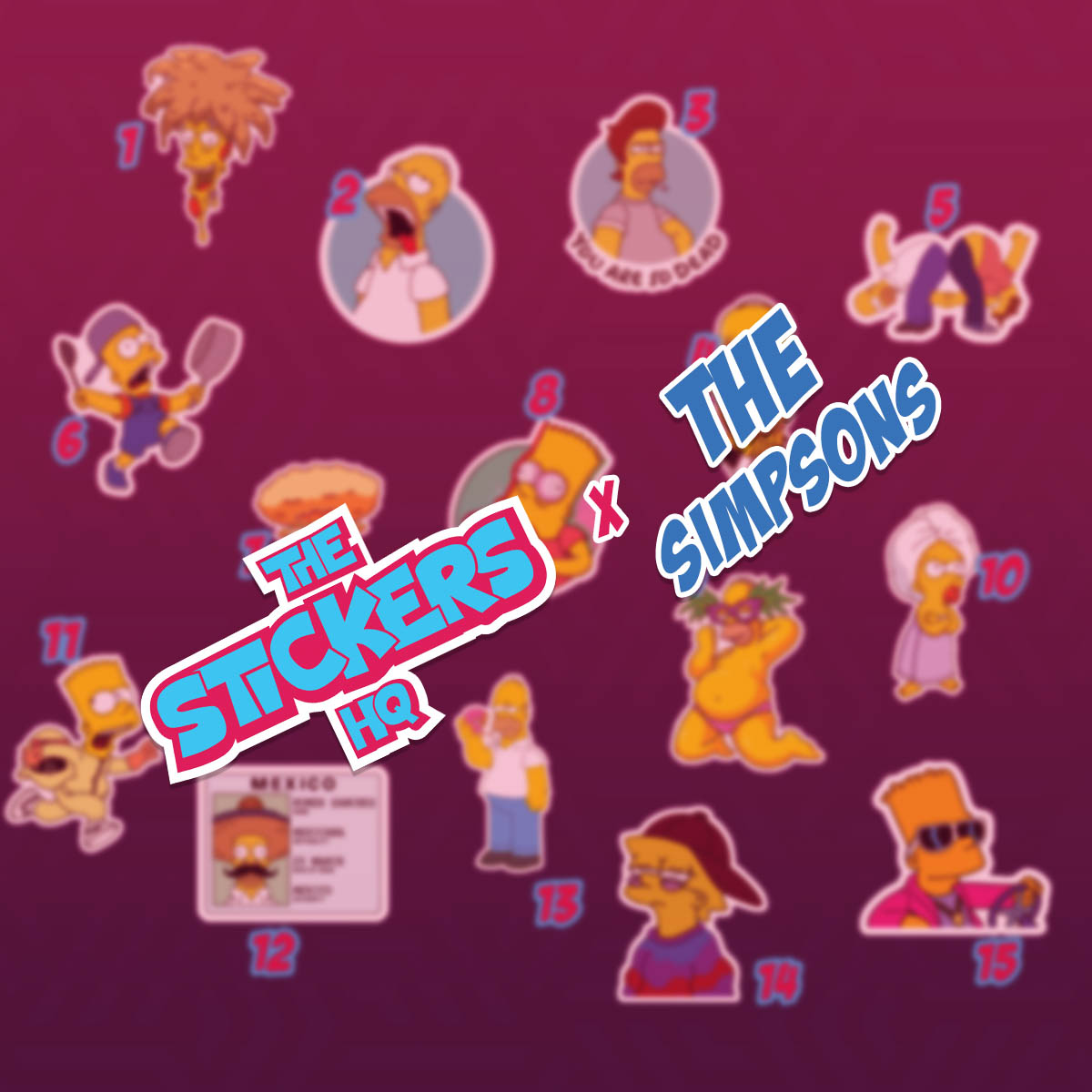 Buy The Simpsons by The Stickers Hq on Selar