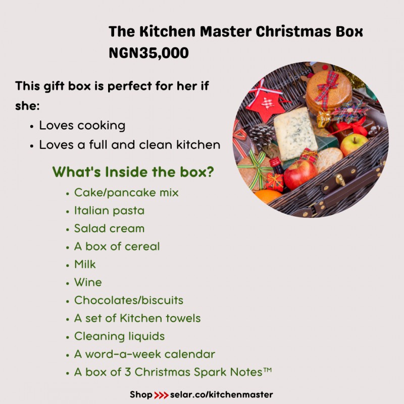 Buy The Kitchen Master Gift Box by The Gift Marche on Selar