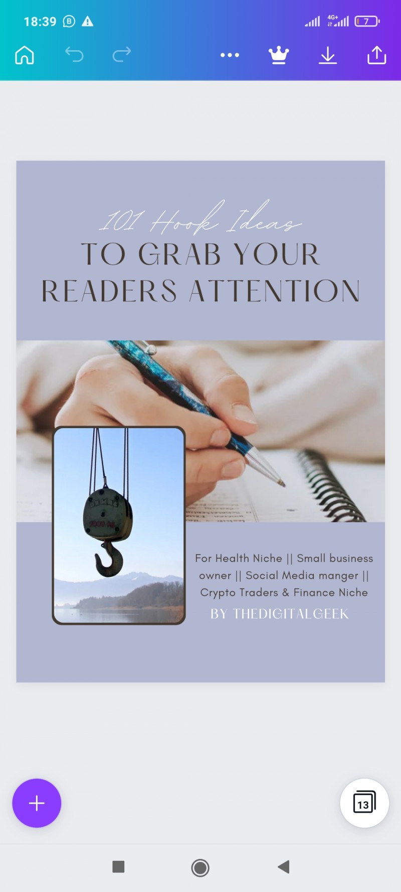 Buy 101 Hook Ideas to grab your readers attention by The Digitalgeek on Selar