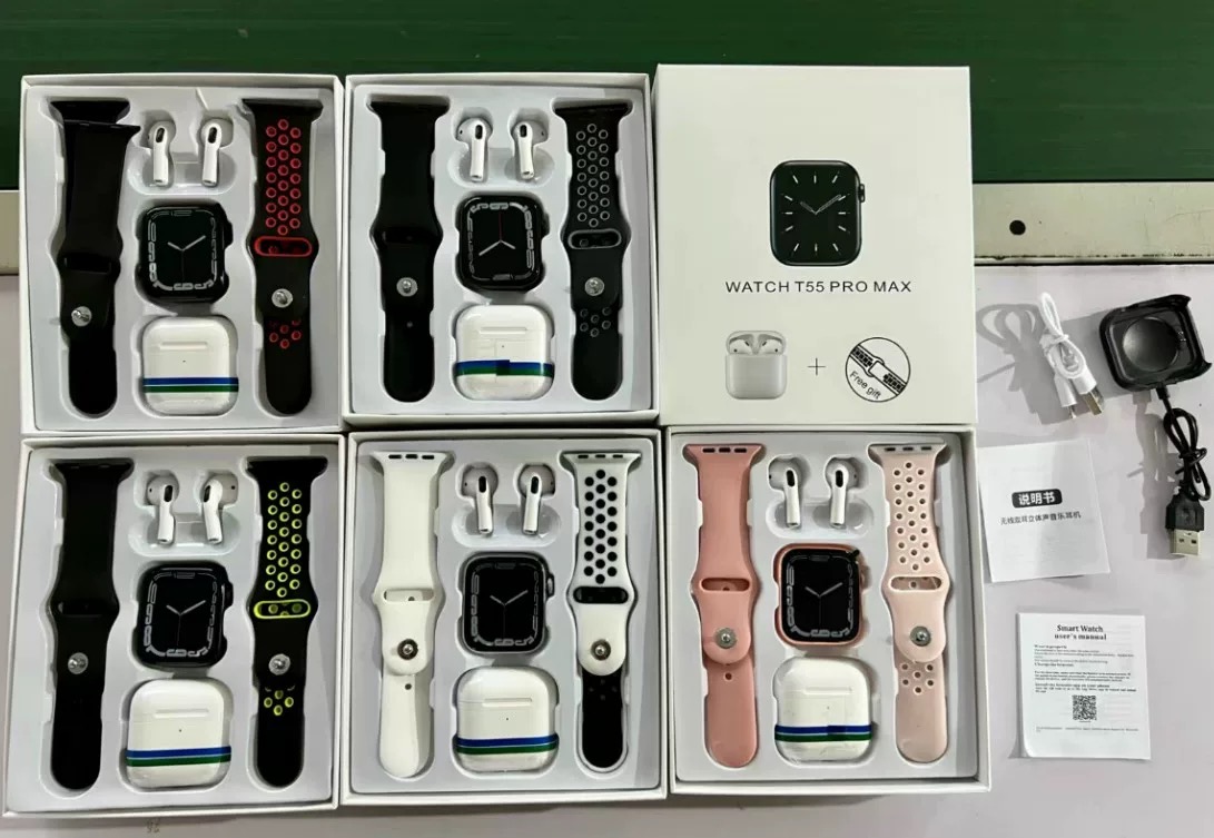 Buy T55 Smartwatch with AirPod by Atinuke Adewale on Selar