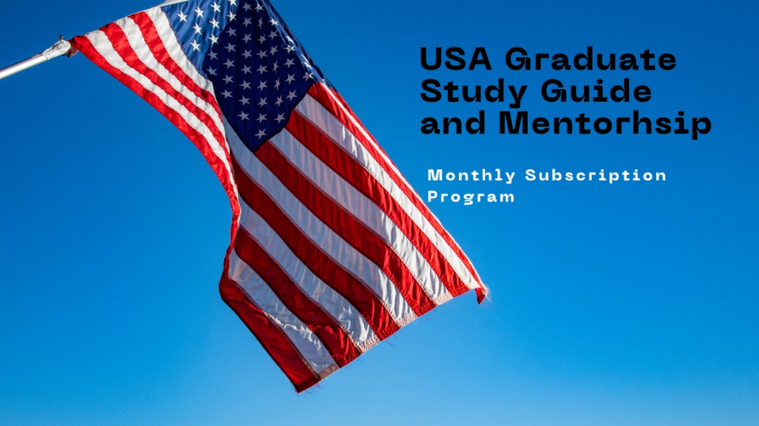Buy USA Graduate Study Guide & Mentorship by Oluwatobi Omotayo on Selar