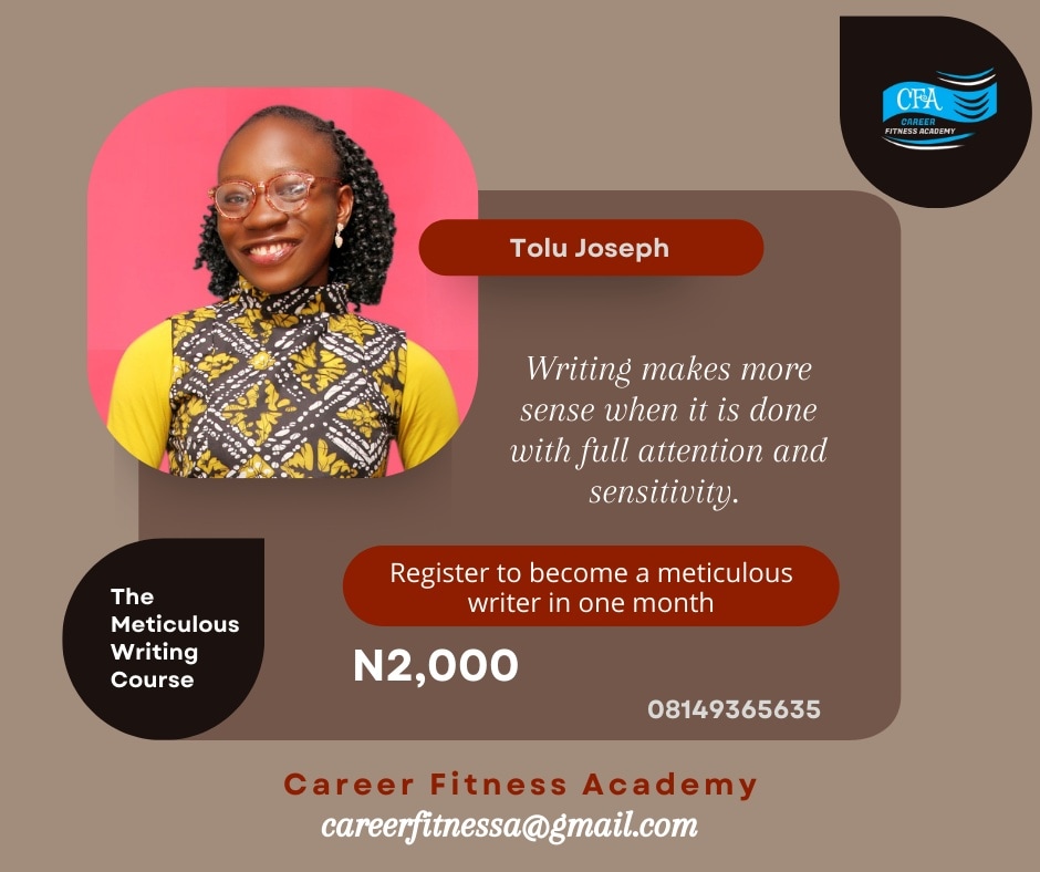 Buy The Meticulous Writing Class by Tolu Joseph on Selar