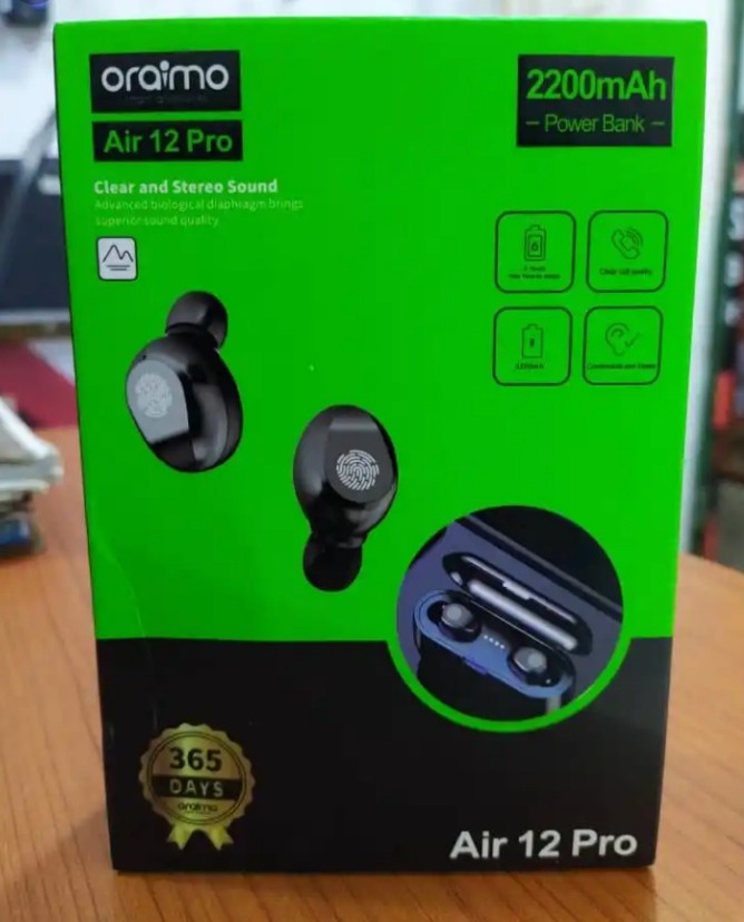 Buy Oraimo ,Air 12 pro by Olunloye Ifeoluwa on Selar
