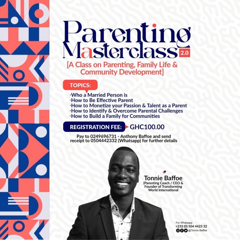 Buy PARENTING MASTERCLASS 2.0 by Tonnie Baffoe on Selar