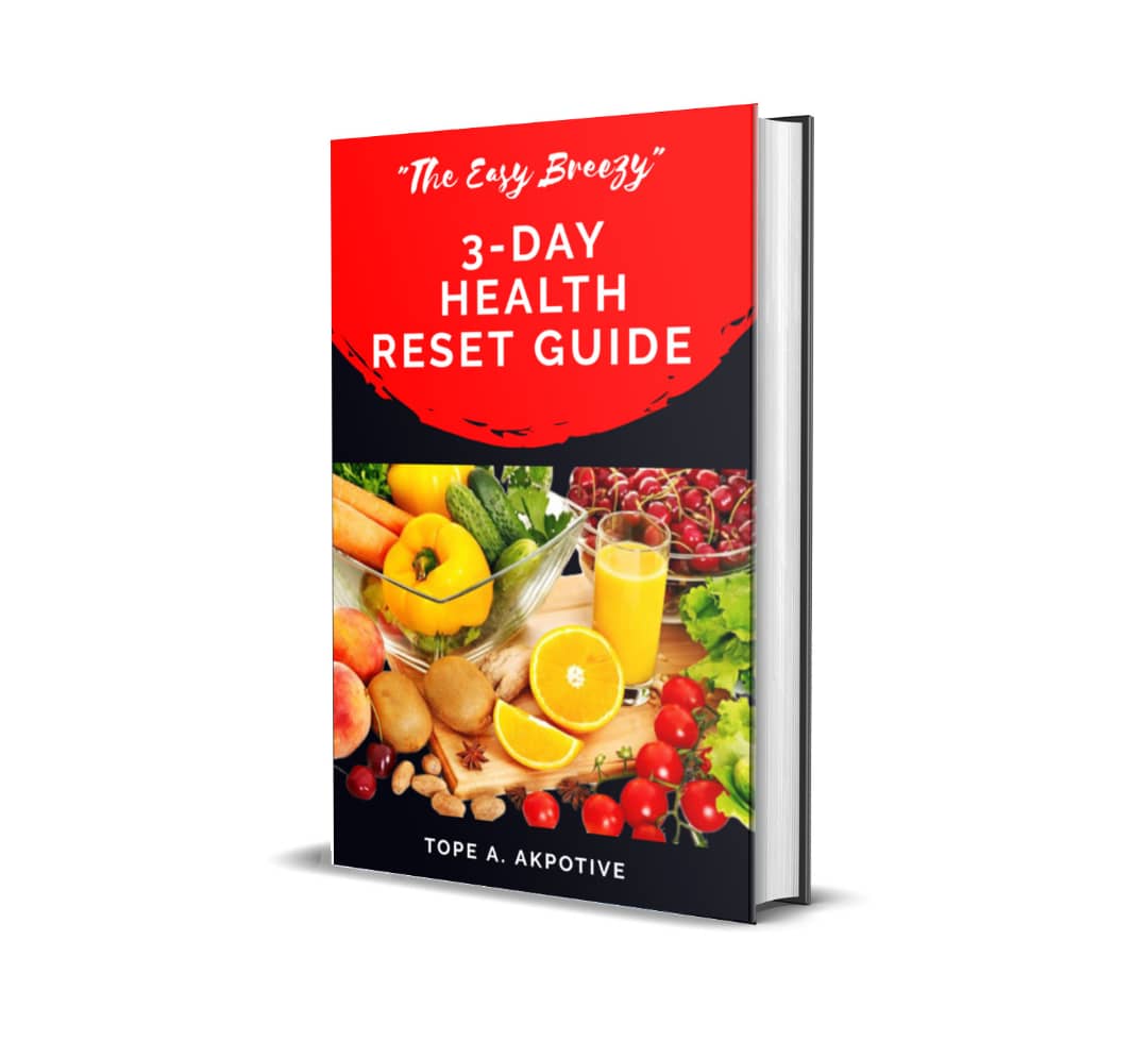 Buy 3-Day Health Reset Guide by Tope Akpotive on Selar