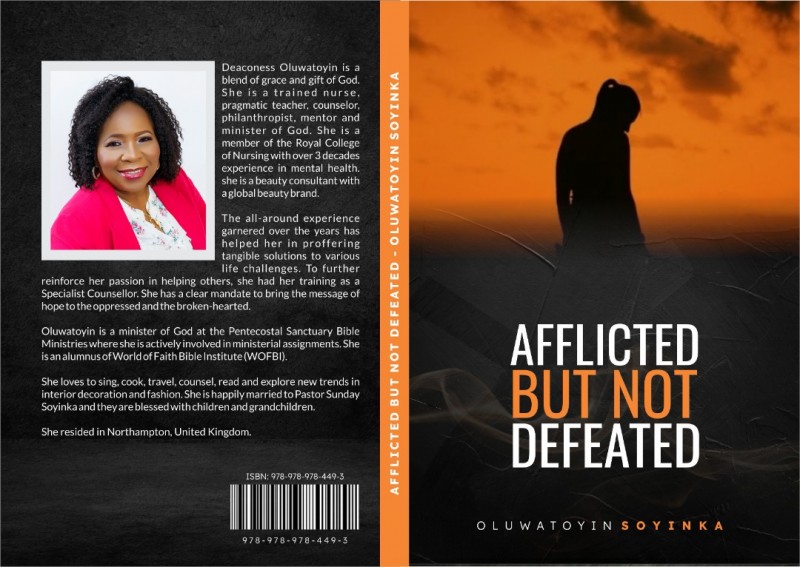 Buy AFFLICTED BUT NOT DEFEATED by Oluwatoyin Soyinka on Selar