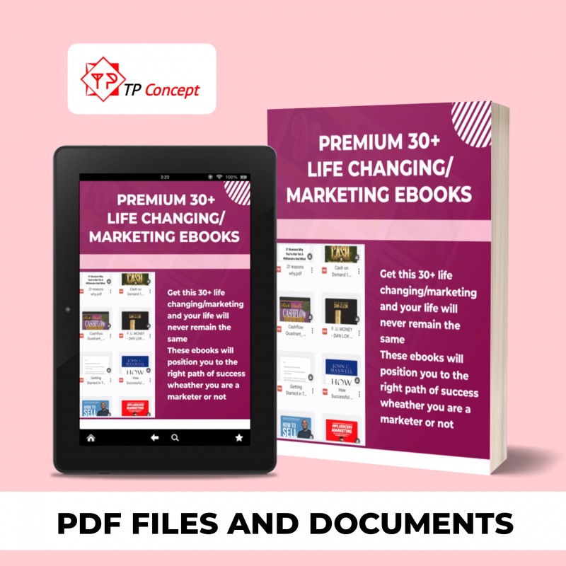 Buy THE ULTIMATE LIFE CHANGING/MARKETING EBOOKS by TP CONCEPT on Selar.co