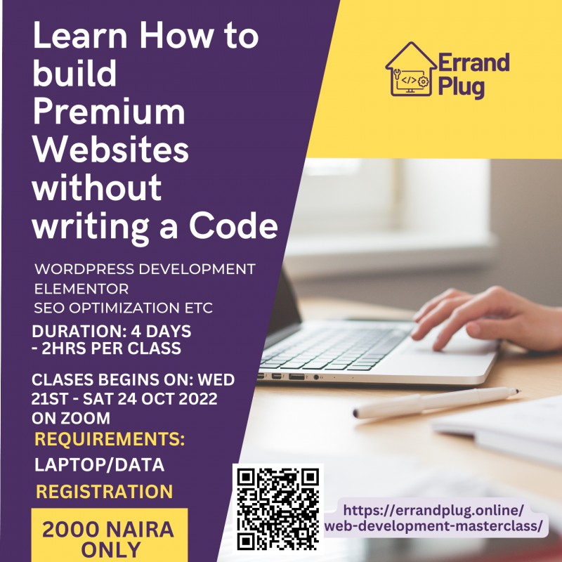 Buy Web Development Course by Treasure Idem on Selar