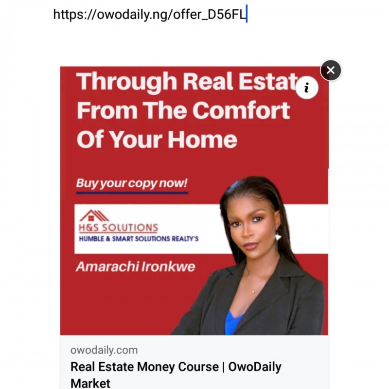 Buy Real Estate Money Course by Adebisi Oluwaseun on Selar