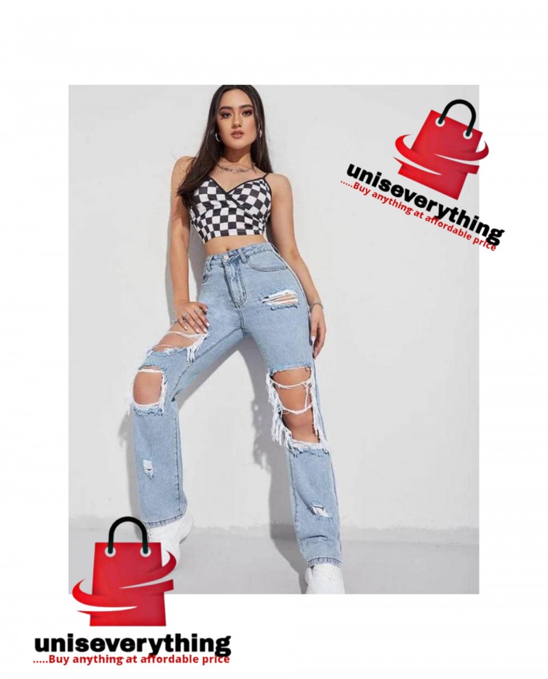 Buy Ebony boyfriend jeans by UNISEVERYTHING_WEARS on Selar