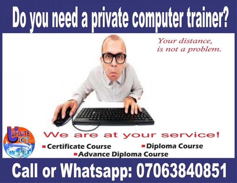 Buy Private Computer Training by Update Ict Ltd on Selar