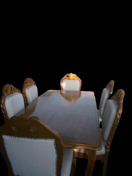 Buy Antique Dining Set (6 chairs and a table) by UTIBE & SONS FURNITURE ENT. on Selar