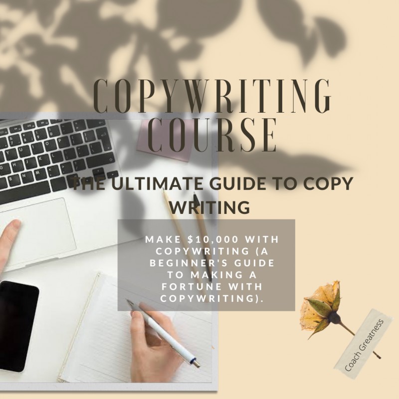 Buy The Ultimate Beginners Guide That will make you $10,000 in Copywriting by Vibes Up Affiliate ...