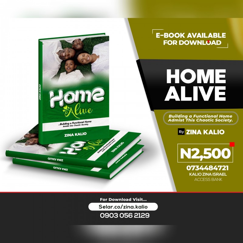 Buy HOME ALIVE by Kalio Zina Israel on Selar