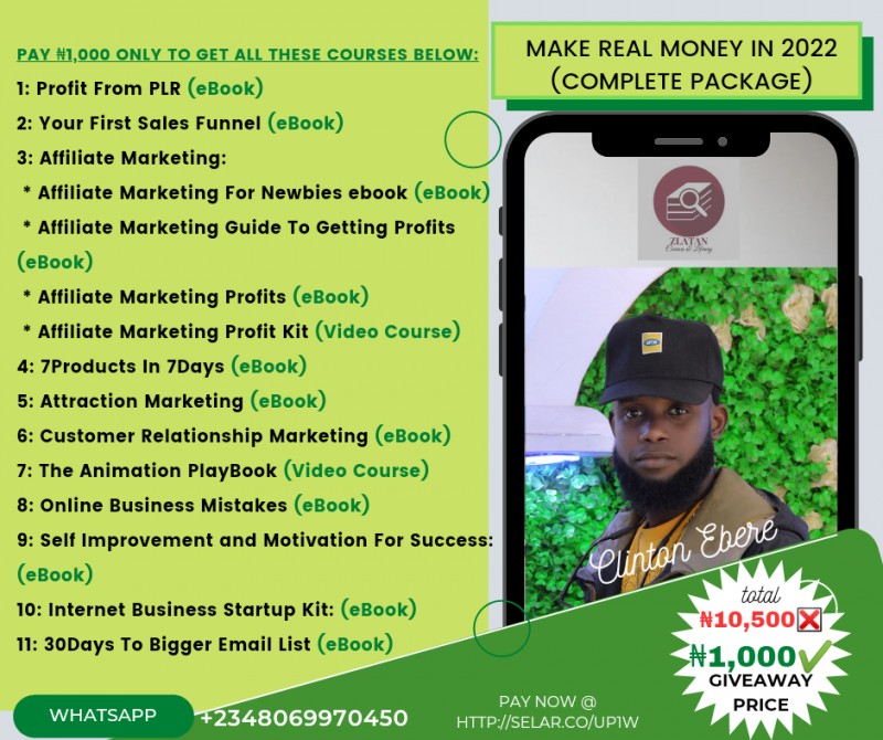 Buy Make Real Money 2022 (Complete Package) by eClinton Courses ...