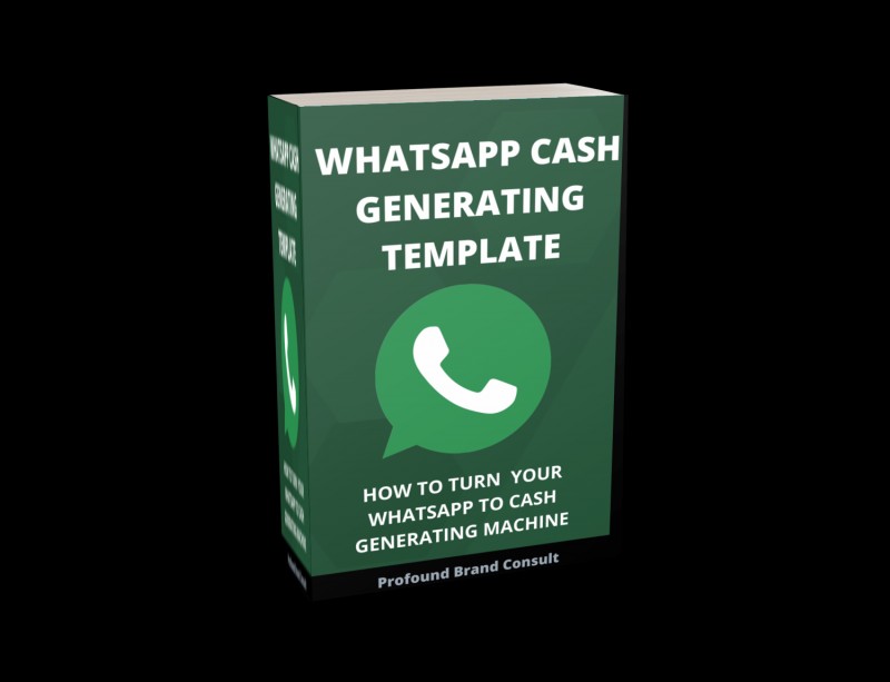 Buy WHATSAPP CASH GENERATING TEMPLATE by Abiola Erinfolami on Selar